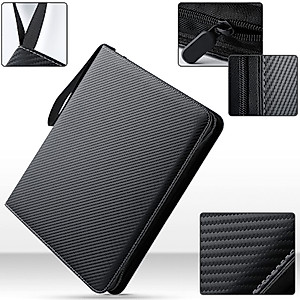 Sovinia Scrapbook Card Album, Scrapbook Card Holder Folder Cases Large Books Fits Yugioh Ninjago Card Display, Can Be 720 Cards