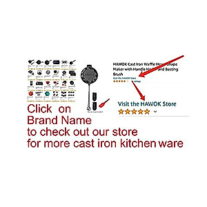 HAWOK Cast Iron Mini Server Rectangle: 12 oz,Square:12oz,Oval 12oz, Round 15oz Set of 4………