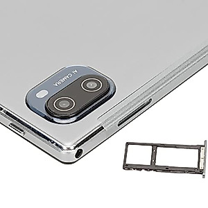 10.1in Tablet, 100‑240V 2.4 5G WiFi Calling Tablet 8MP 20MP Dual Camera for 11 for Work (US Plug)