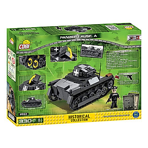 COBI 2534 Panzer I Ausf.A Building Blocks, Grey, Multicolor