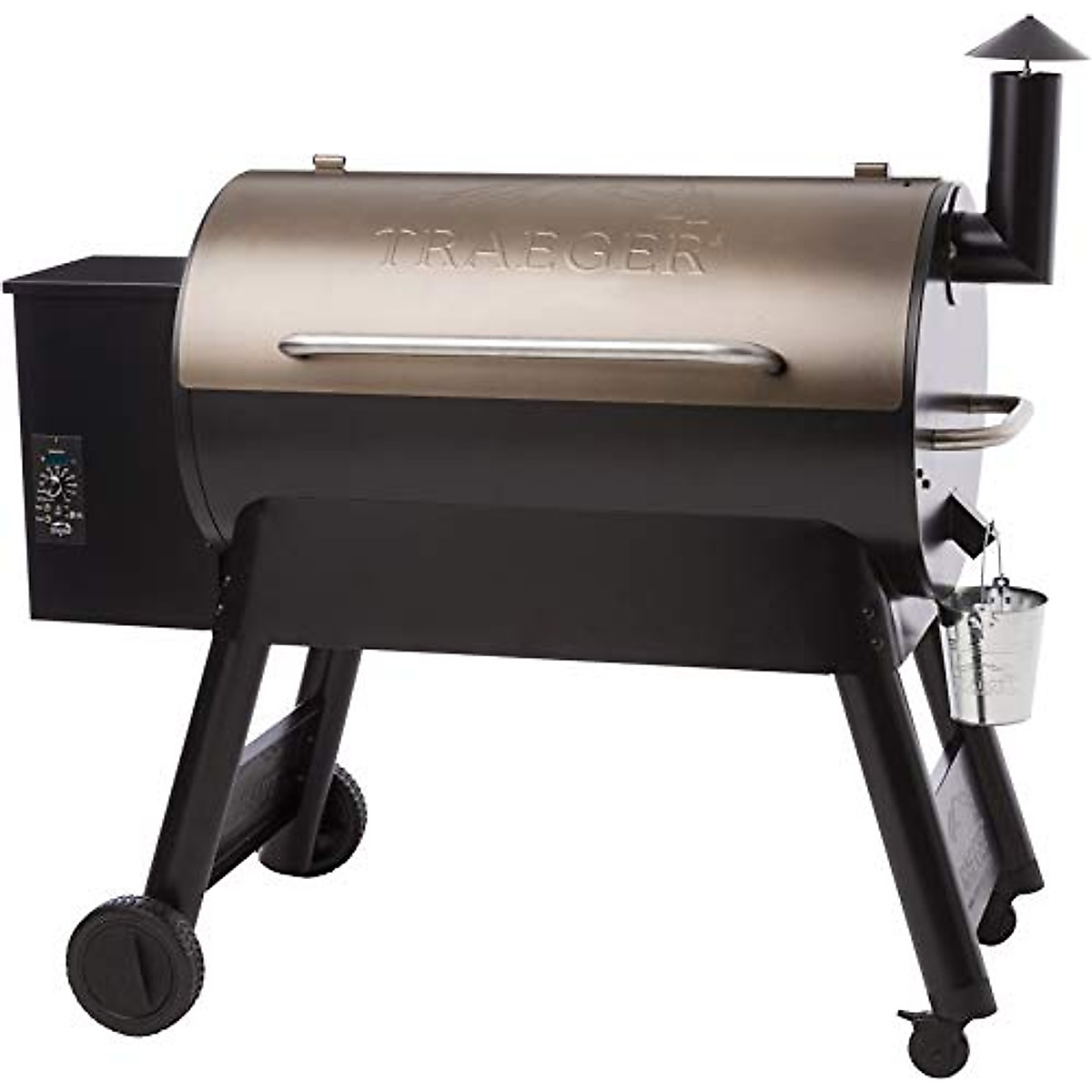 Traeger Grills Pro Series 34 Electric Wood Pellet Grill and Smoker, Bronze & Grills Mesquite 100% All-Natural Wood Pellets for Smokers and Pellet Grills, BBQ, Bake, Roast, and Grill, 20 lb. Bag