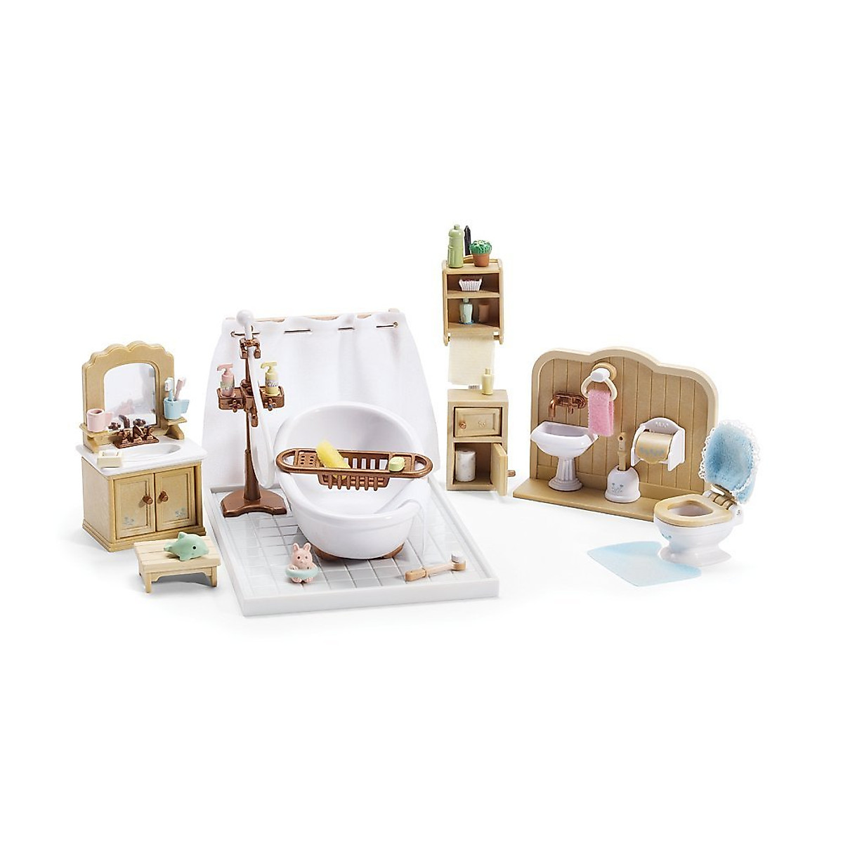 Calico Critters Deluxe Bathroom Set