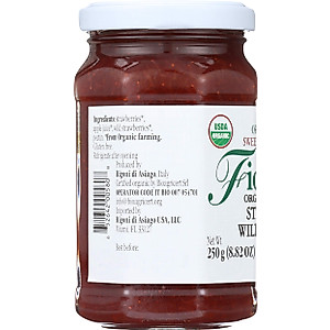 Rigoni Di Asiago Fiordifrutta Organic Fruit Spread, Strawberry, 8.82 Ounce