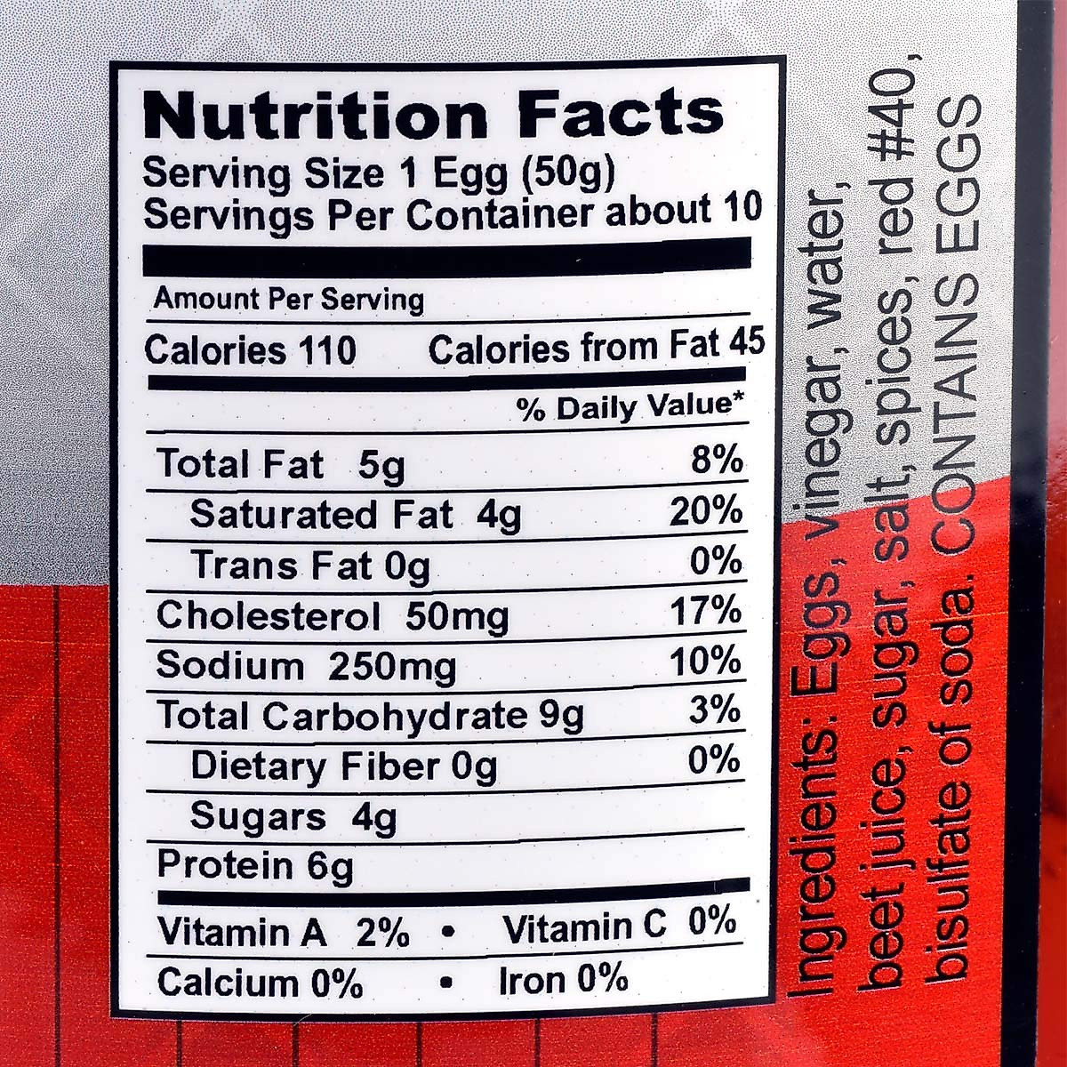 Amish Valley Products Pickled Eggs in Beet Juice Quart Glass Jar (1 Quart Jar - 32 oz)