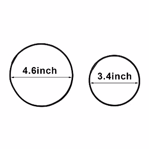 ZYAMY 8pcs Black Universal Elastic Band Replacement Microphone Shock Mount Rubber Ring Shock Mount Retainer