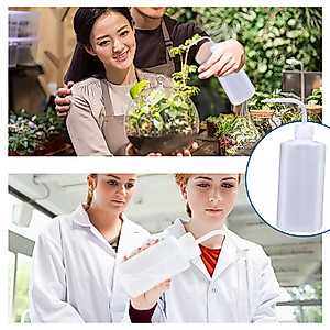 Young4us Wash bottle, 3 Pack LDPE Squeeze Bottles, Safe Plastic Low Density Polyethylene Watering Bottle Tattoo Wash Bottle with Narrow Mouth, for Chemistry, Industry, Lab & Gardening, 500, 250,150ml