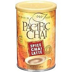 Pacific Chai Latte Mix Canister Spice Chai 10 Ounce (Pack of 1)