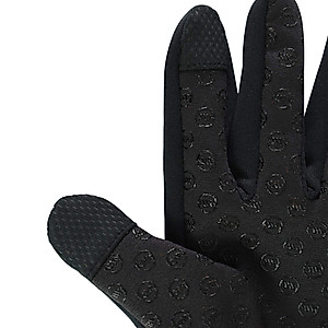 Manzella Men's Power Stretch Lightweight Glove, Touchscreen Capable