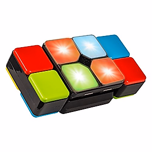 Flipslide Game - Electronic Handheld Game | Addictive Multiplayer Puzzle Game of Skill | Flip, Slide & Match Colors to Beat the Clock | 4 Thrilling Game Modes | Ages 8+ | Includes Batteries