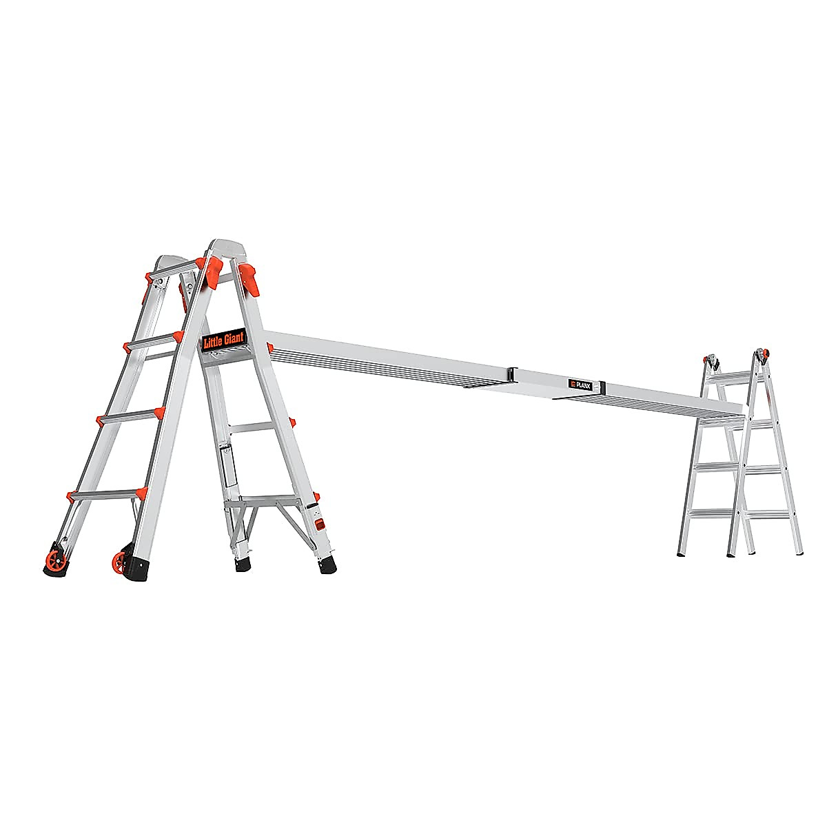 Little Giant Ladder Systems 11813 8-13 ft Telescoping Plank, 8' -13', Gray