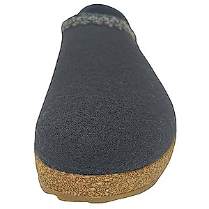 HAFLINGER Zigzag Clog - Black, 46