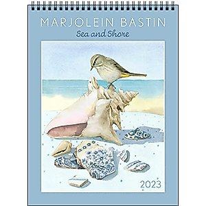 Marjolein Bastin 2023 Wall Calendar: Sea and Shore