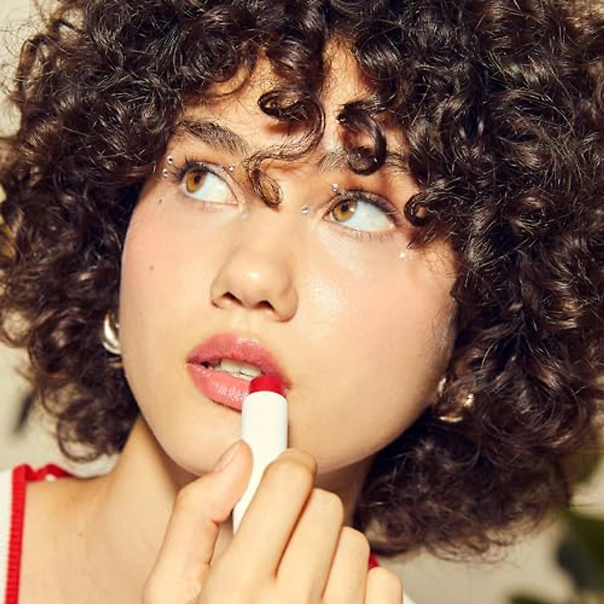 NIVEA Strawberry Lip Care, Tinted Lip Balm Pack with Shea Butter, Nourishing Oils and Vitamin C & E, 3-in-1 Moisture, Repair and Color, 0.17 Oz Stick, Pack of 4