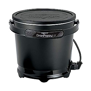 Gran Pappy Deep Fryer 1500 W Non-Stick Inside & Out Gray