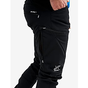 RevolutionRace Men's Hiball Pants, Durable and Ventilated Pants for All Outdoor Activities, Black Edition - X-Large