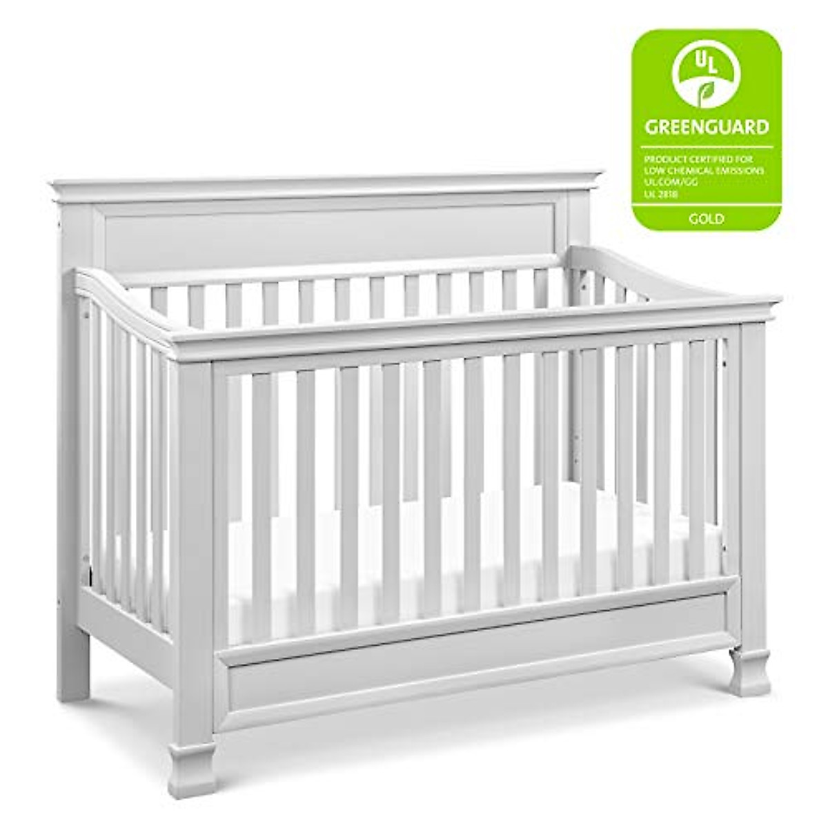 Namesake Foothill 4-in-1 Convertible Crib in Cloud Grey
