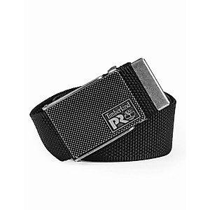 Timberland PRO mens Cut to Fit Adjustable Web 38mm Belt, Black, Size 32 - 44 US
