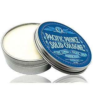 Premium Prince Solid Cologne 1 oz Variety Gift Set Alcohol Free Natural Concentrated Full Size Travel Friendly Tins Men's Fragrance 4 Manly Scents to Satisfy all Types of Viking Cannon Black Prime