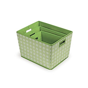 Nesting Trapezoid Cloth Folding Three Basket Set