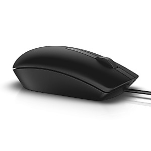 Dell MS116 Mouse USB 570-AAIS Black