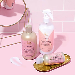 KeraCare Coconut Water - 16 oz - Light Hair Refresher Spray - Moisturizing and Hydrating - with Jamaican Black Castor Oil and Coconut Oil