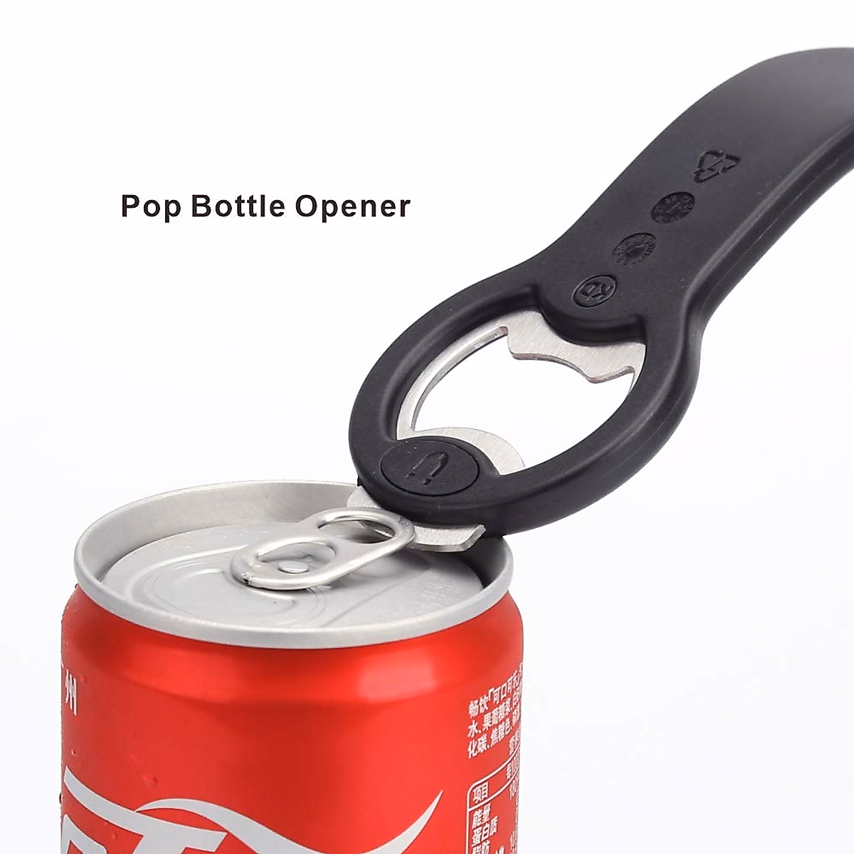 KITCHENDAO Magnetic Bottle and Can Opener for Refrigerator & 2 in 1 Magnetic Beer Bottle Opener for Fridge