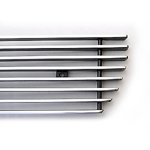 2007-2014 Expedition Billet Bumper Grille, Polished, 1 Pc, Overlay - PN #25594