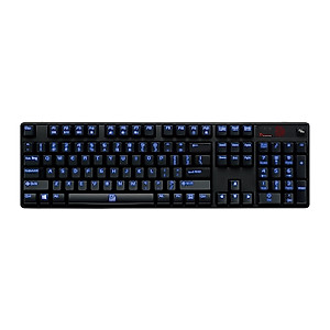 Tt eSPORTS Thermaltake Tt e Sports Poseidon Z Blue Switches with 4-Level Brightness Blue LED Mechanical Gaming Keyboard KB-PIZ-KLBLUS-06