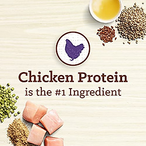 NUTRO MAX Large Breed Adult Recipe Dry Dog Food With Farm-Raised Chicken, 25 LB Bag