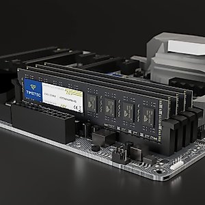 Timetec 16GB KIT(2x8GB) DDR3 / DDR3L 1333MHz PC3-10600 Non-ECC Unbuffered 1.5V / 1.35V CL9 2Rx8 Dual Rank 240 Pin UDIMM PC Desktop Computer Memory RAM Module Upgrade (16GB KIT(2x8GB))
