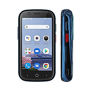 Unihertz Jelly 2, World's Smallest Android 11 4G Unlocked Smartphone 6GB + 128GB NFC Dark Green (Support T-Mobile & Verizon only)