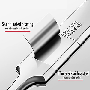 Professional Facial Blackhead Remover Tweezers,3Pcs Precision Pimple Popper Tool Kit for Whitehead Ance Blemishs Comedones Stainless Steel Makeup Tool - Matte