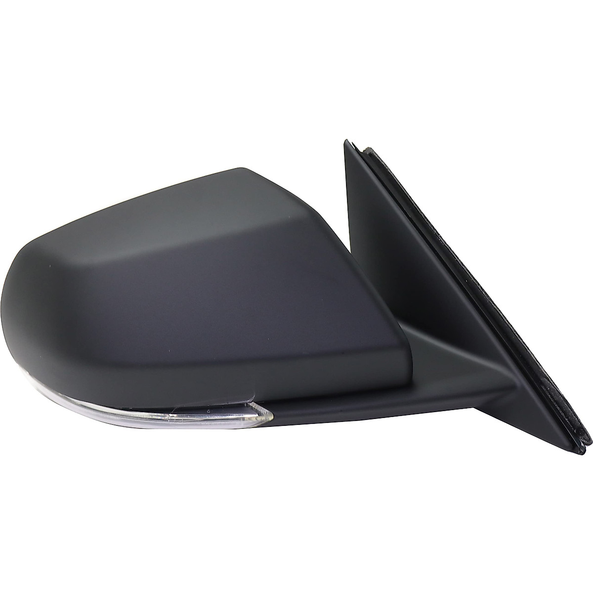 Kool Vue Driver & Passenger Side Power Heated Mirrors for Cadillac ATS 2013 With Signal Light, Memory & Puddle Lamp Paintable For Models Without Side Object Sensor