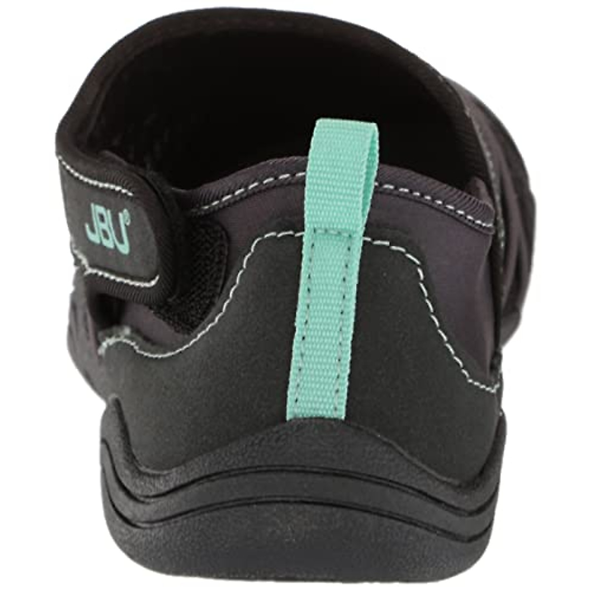 JBU by Jambu Women's Storm Water Ready Shoe, Black/Teal, 11