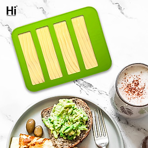 HI Butter Mold Silicone, Butter Mold Dishwasher Clean, Silicone Butter Mold for 4 Butter Sticks, Butter Molds Measuring 1 full stick of butter|8 tablespoons