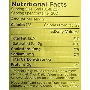 Iliada Extra Virgin Olive Oil Tin, 3 Liter