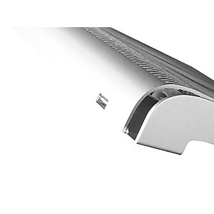 SilverStone Technology NB04 Lightweight Aluminum Cooler with Low Noise 200mm Fan for up to 15-Inch Notebook, SST-NB04S, Silver