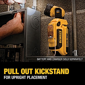 DEWALT 20V MAX LED Work Light, Magnetic, Freestanding and Clip-On, Bare Tool Only (DCL044)