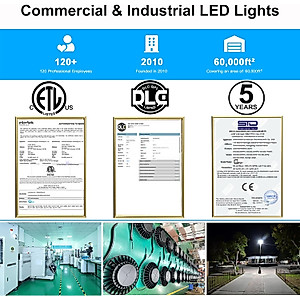 ADUB 150W 120W 90W LED Post Light 21,000 LM, DLC ETL Listed LED Post Light with Photocell 5000K, IP65 Lamp Post Light Outdoor Pole Fixture, Commercial Street Area Lighting for Parking lot Garden Yard