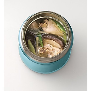 Zojirushi Stainless Steel Food Jar, 25-Ounce, Aqua Blue