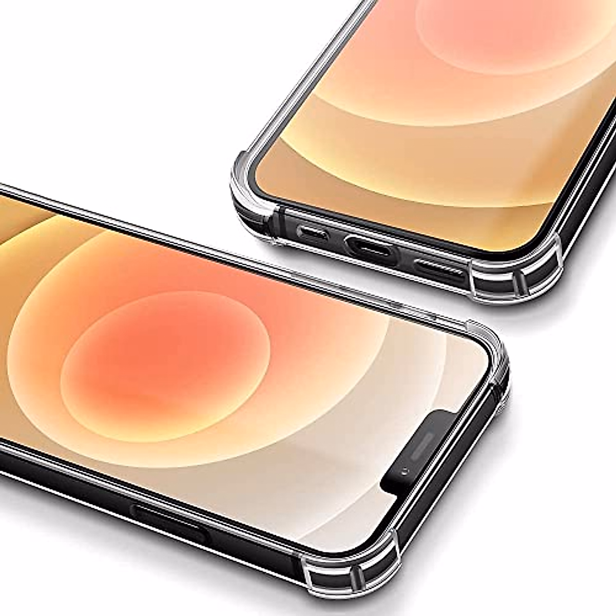 Xerial Case Compatible with iPhone 13 Mini case with Card Holder, Clear Card Slot case, Ultra-Thin, Soft, Shockproof, Credit Card Protective Cover for iPhone 13 Mini