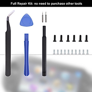 Ikpek 2-Pack Joysticks Replacement for PS Vita 2000 2001, Analog 3D Thumb Stick with Thumbstick Grips & Screws for PSV 2000