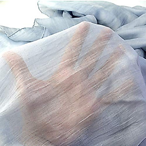 Tongcloud 6pcs Women Soft Cotton Hemp Scarf Shawl Long Scarves, Scarf and Wrap, Big Head Scarves Soft Long ScarvesTravel (Black, Light Gray, Khaki, Light Pink, Light Purple, Beige, 35.4x70.8'')