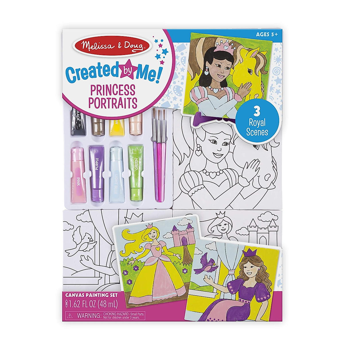 Melissa & Doug Canvas Painting Set - Princess