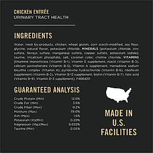 Purina Pro Plan Focus Classic Urinary Tract Health Formula Adult Wet Cat Food Variety Pack, 3 oz, Count of 12, 12 CT