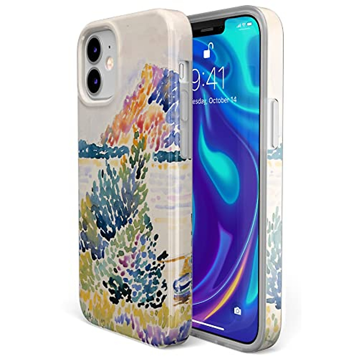 Casely iPhone 11 Case | Cap Nègre | Calm Waters | The Met Museum Watercolor Case