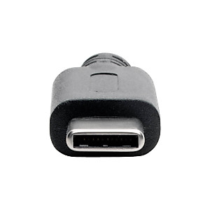 Tripp Lite USB C Hub 4-Port w/ 4x USB-A Portable Compact USB Type C, USB-C Thunderbolt 3 Black (U460-004-4AB)