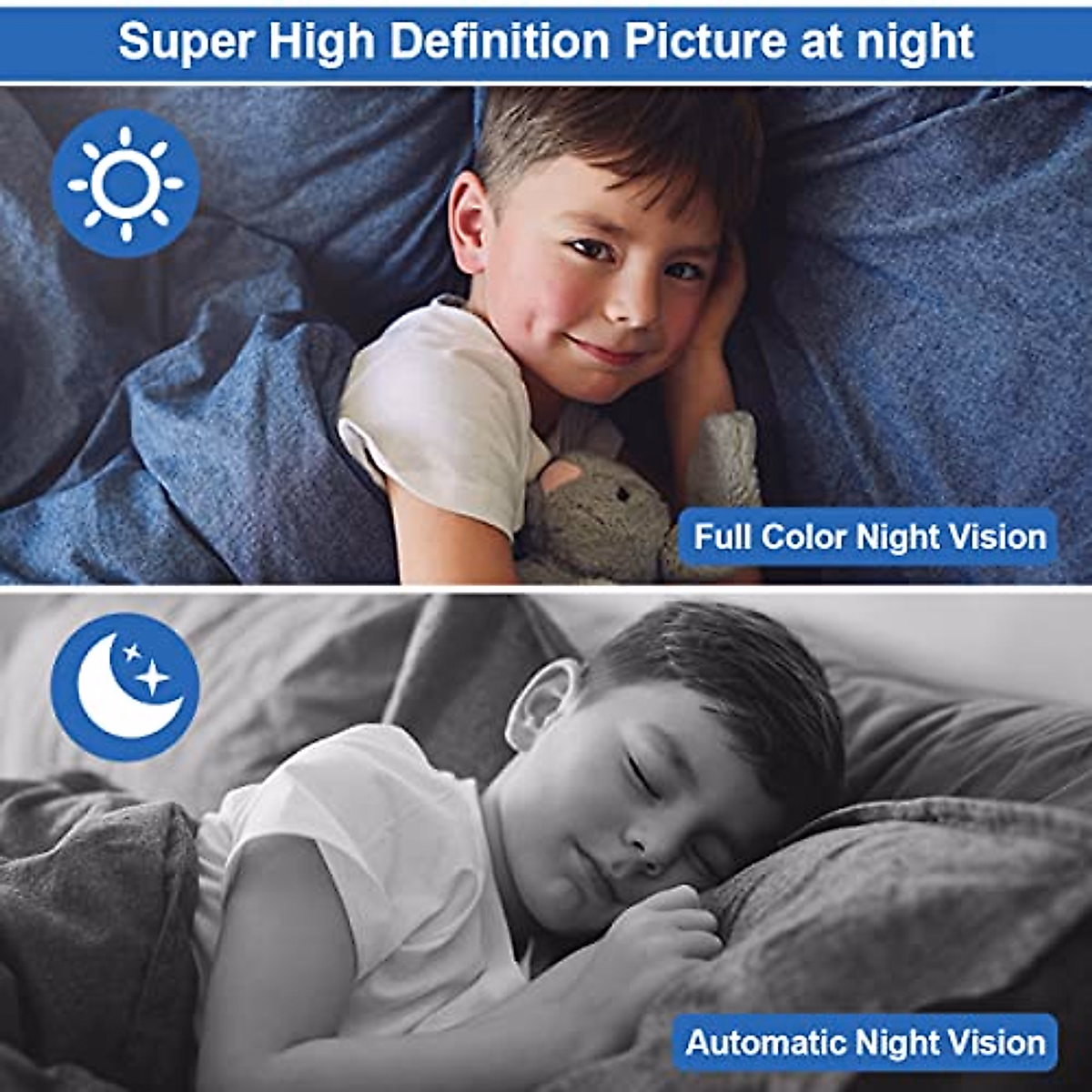 2K Indoor Camera, 4MP 5GHz & 2.4GHz 360° Wireless Security Camera WiFi Cameras for Baby Elder Dog Pet Camera with Night Vision Motion Detection Auto Tracking