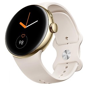 Parsonver Smart Watch Answer Make Call, AMOLED Always-on Display Smartwatch for Android and iOS Phones with Bluetooth Call/Dial, Fitness Activity Tracking, Sleep Monitor, Champagne Gold, AIROR1