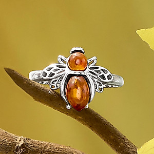 Ross-Simons Gem Bumblebee Ring in Silver